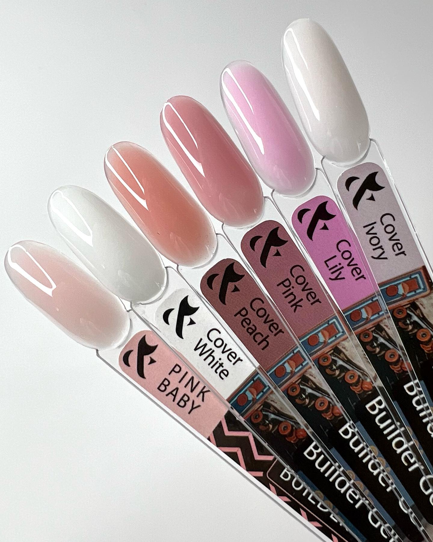 Builder gel Swatches (set of 6) – BEAUTY GARDEN
